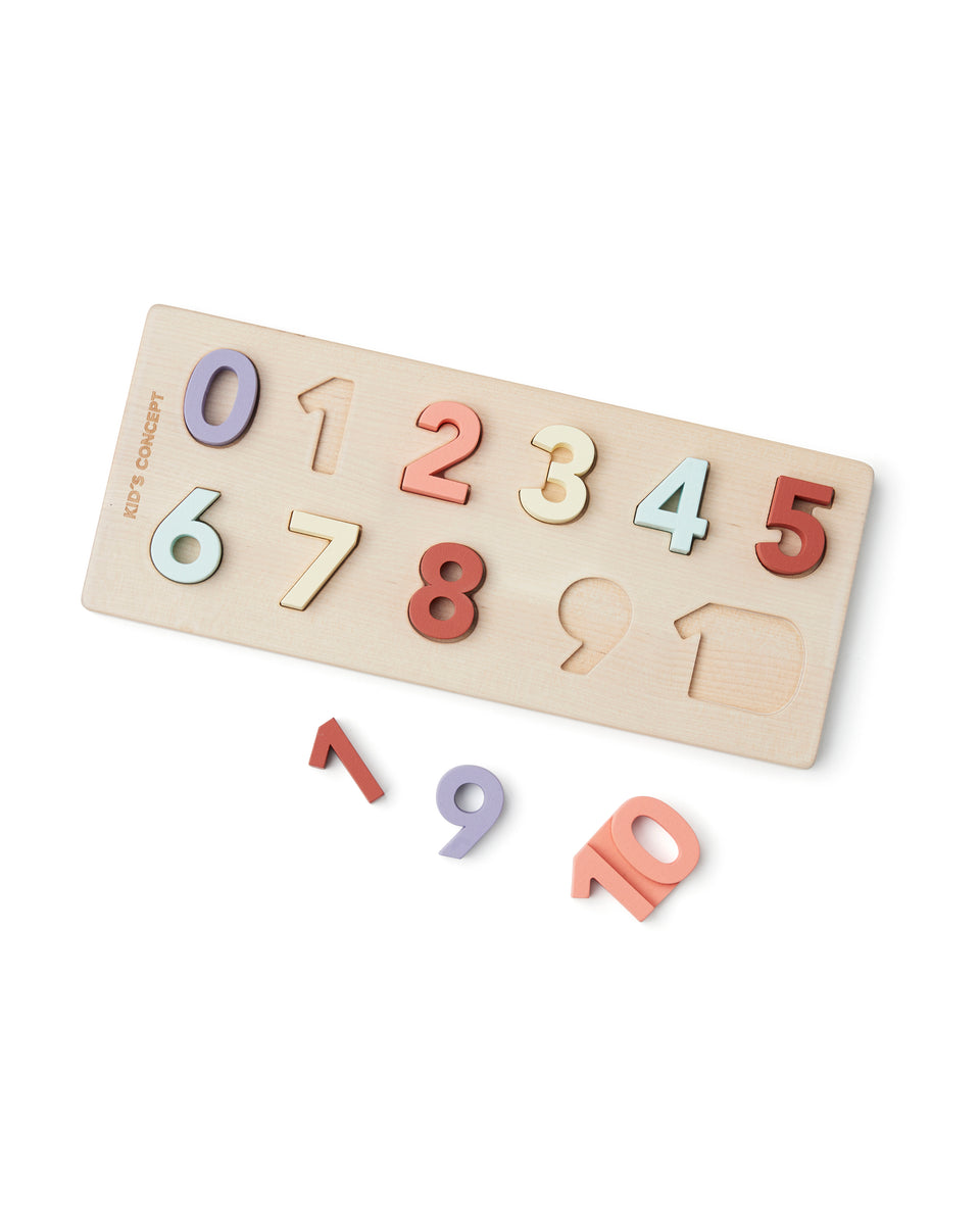 Number puzzle 1-10 - kidsconcept – Krokoprim